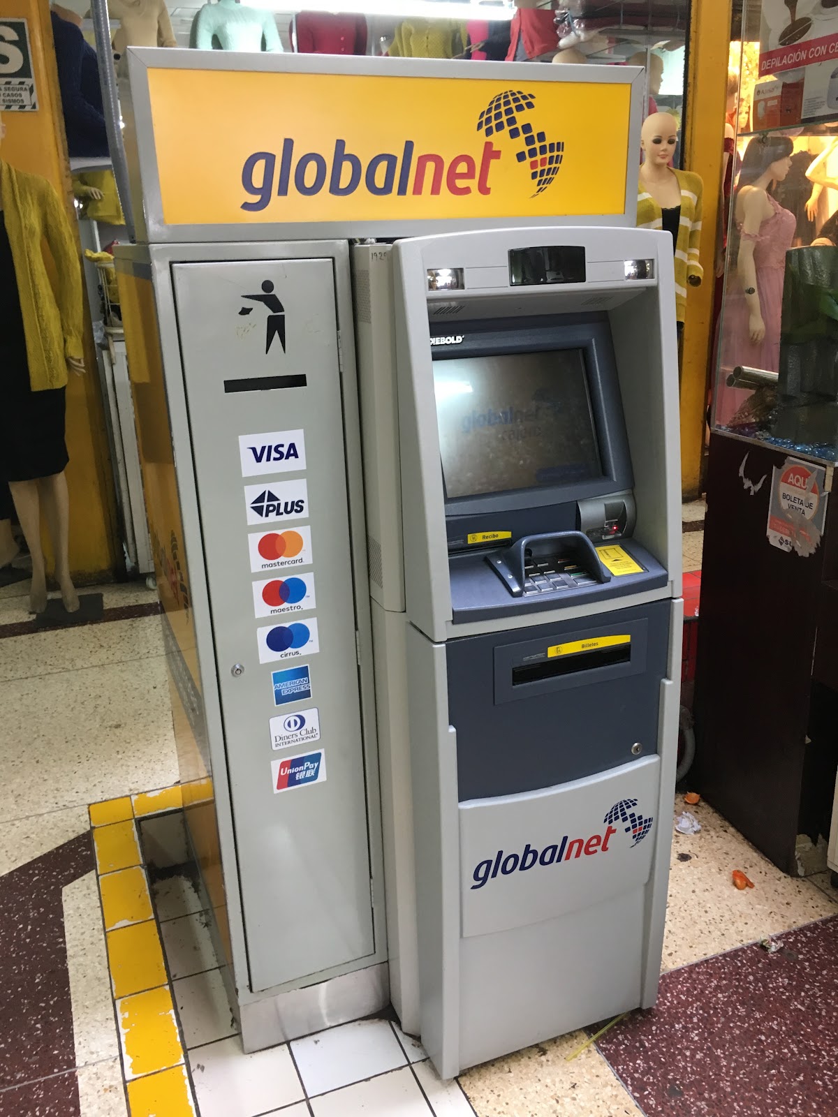 Cajero automático Interbank - Esq. Jr. Sebastián Barranca - Viajar a Perú