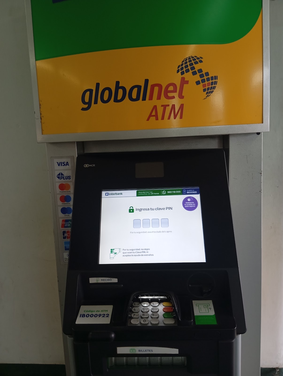 Cajero automático Interbank - Av. México 333 - Viajar a Perú